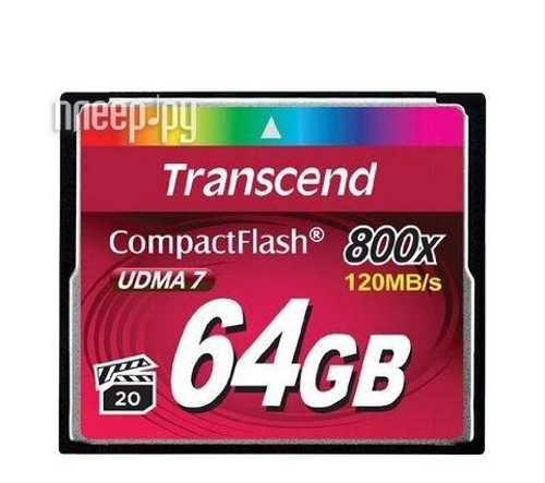 64Gb - Transcend 800x Ultra Speed - Compact Fl