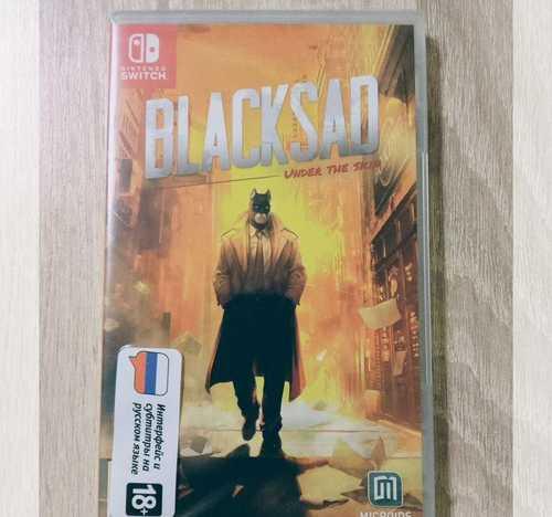 Blacksad Nintendo switch (новый картридж)