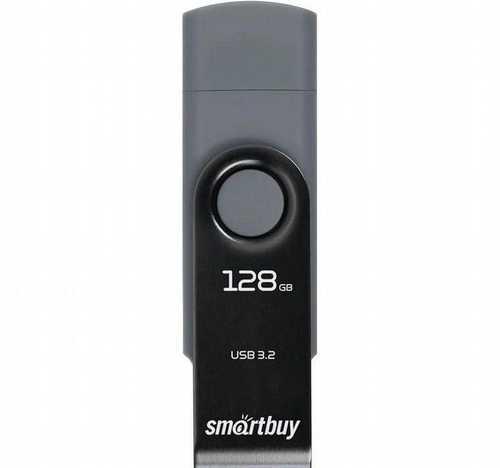 Флеш-накопитель SMART Buy Twist Dual (USB Type-C + USB Type-A) USB 3.0 128GB