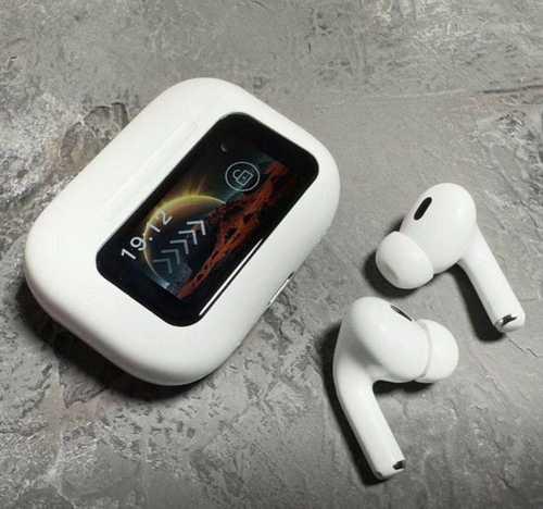 Беспроводные наушники airpods pro 2 с дисплеем