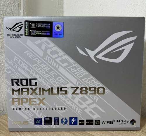 Материнская плата Asus Rog maximus Z890 Apex