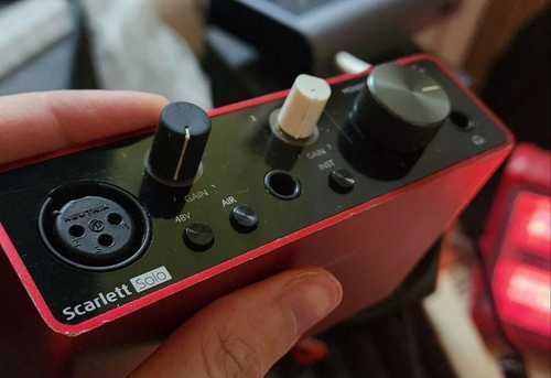 Focusrite scarlett solo 3rd gen