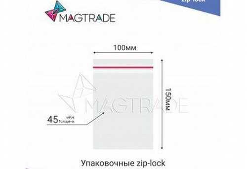 Пакет Zip Lock, 10*15 см, упаковка 100 ш