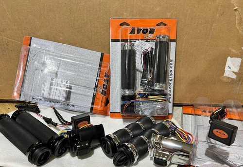 Грипсы avon с подогревом для Road Glide 15+