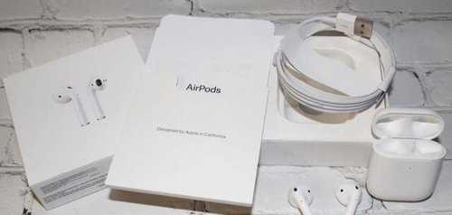 Airpods 2 новые запечатанные