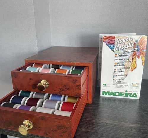Швейные нитки, фирма Madeira (Германия)