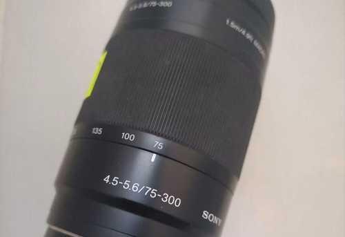 Объектив Sony 75-300mm F 4,5-5,6 A-mount б/у