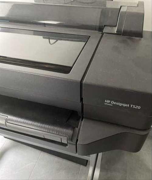 Как печатать на плоттере hp designjet t520