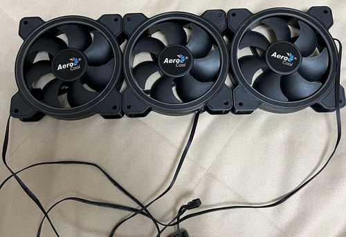 Вентиляторы Aerocool Saturn 12 frgb 120мм 3 шт