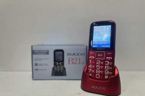Сотовый Телефон Maxvi B21ds Красный (2602004)