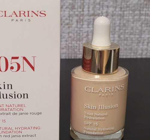 Тональный крем clarins skin illusion