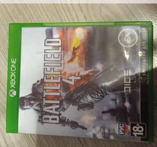 Игра на Xbox One battlefield 4