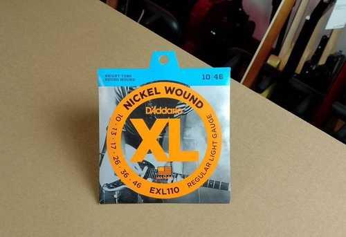 Струны для электрогитары D'Addario EXL110