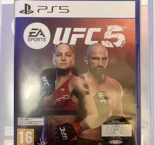 Ufc5 ps5 диск