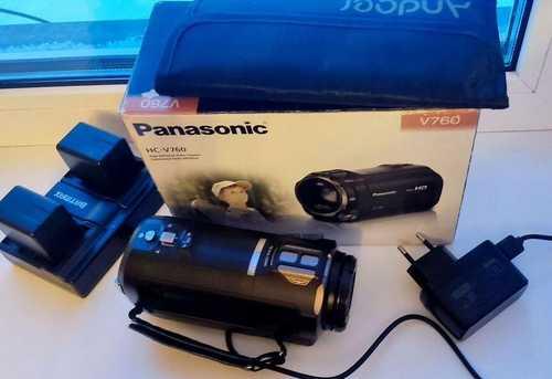 Видеокамера Panasonic HC V760 + комплект