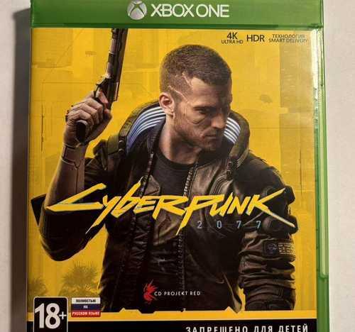 Дисковая версия игры на Xbox ONE Cyberpunk 2077