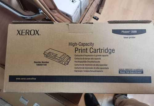 Картридж Xerox phaser 3500 новый