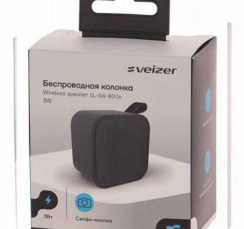 Портативная колонка veizer EL-SW-B006 Black