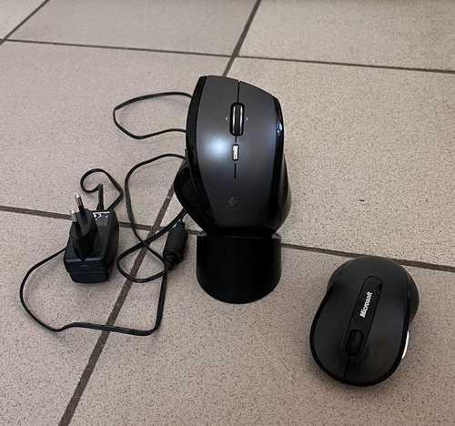 Беспроводная мышь logitech,Microsoft