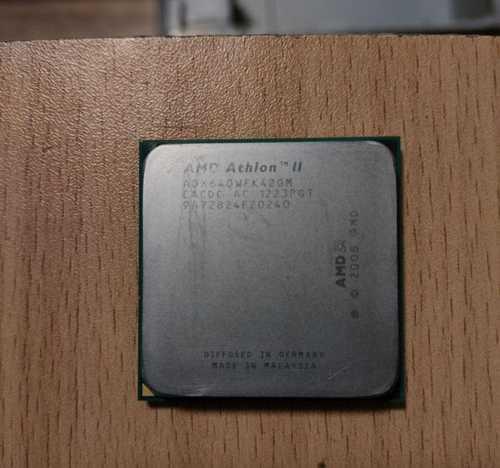 Процессор AMD Athlon II x4 640