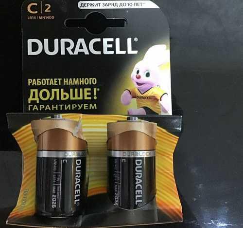 Батарейки duracell c2 lr14/MN1400