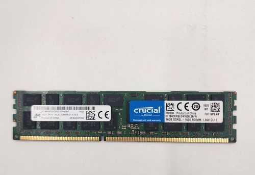 Micron 1600Мгц 16Гб ecc DDR3