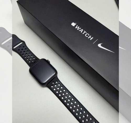 Часы apple watch 5 44 mm черные