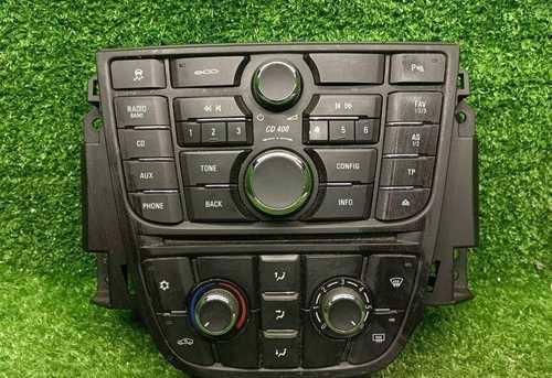 Панель управления магнитолой Opel Astra J GTC 2013