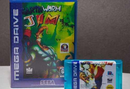 Картридж Sega Earthworm Jim