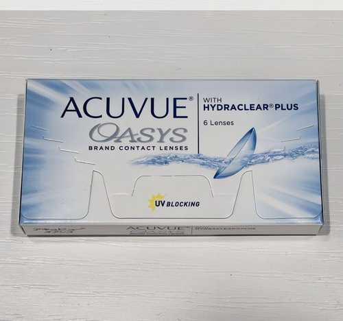Контактные линзы acuvue oasys -5.50 новые