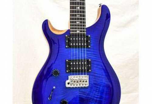 PRS SE Custom 24 «Левша» — выцветшая синяя вспышка