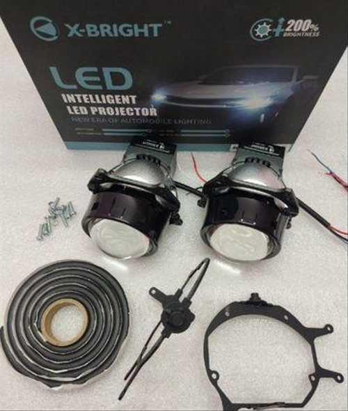 Линзы фары Bi-LED Aozoom 07+ Infiniti Fx35 S51