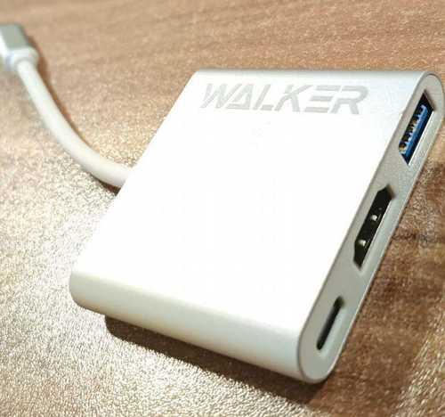 Walker переходник для ноутбуков, macbook и android