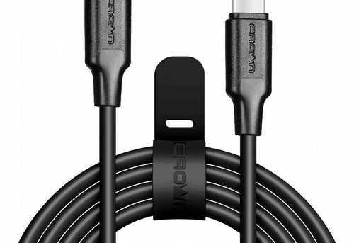 Кабель USB2.0 USB-C(m) -C(m) 1m Crown #334837