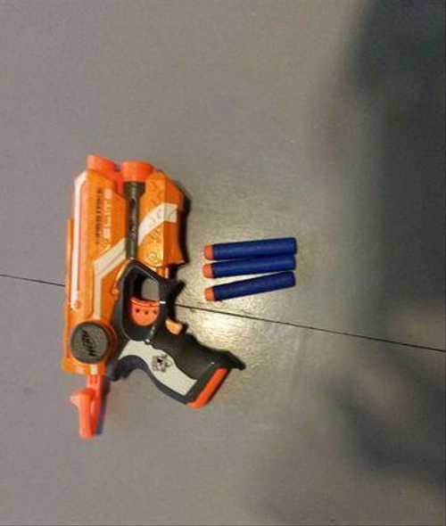Nerf Fire-Strike с пулями