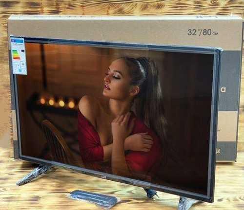 Новый 32" Телевизор LED Leff 32H530T / Яндекс.тв