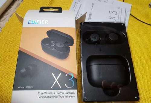 Беспроводные Наушники TWS Edifier X3