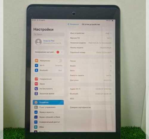 iPad Mini 5 64gb wifi