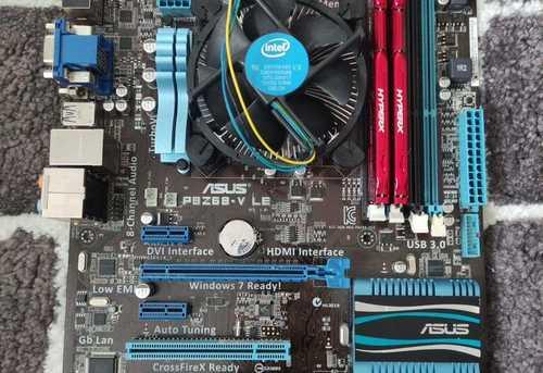 Asus P8Z68-V LE + Intel Core i7 2600K + 16GB