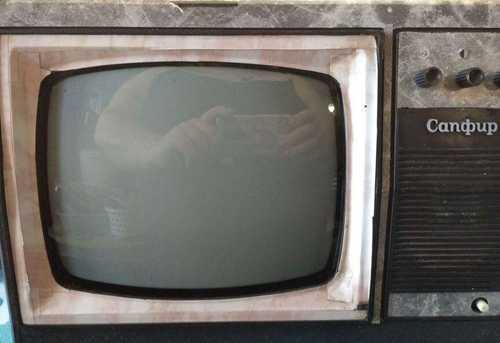 Телевизор Сапфир 23тб-307, чёрно-белый