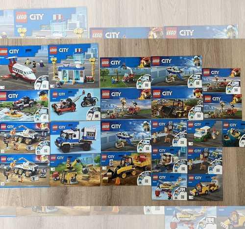 Lego city, creator, classic инструкции