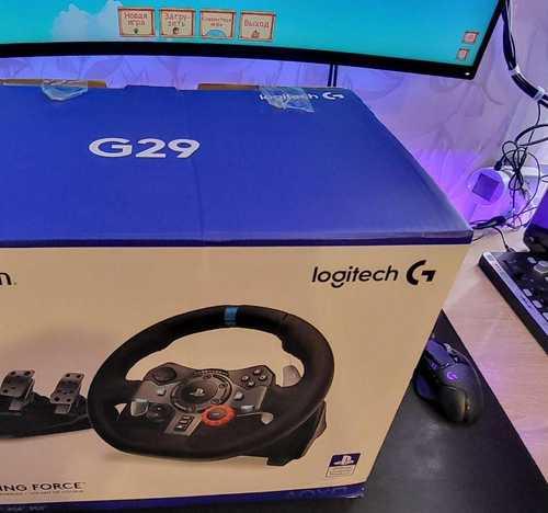 Руль Logitech g29 Driving Force