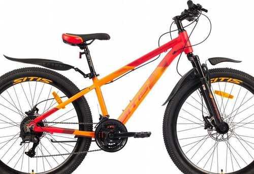 Велосипед sitis crosser HD 26" (2023) Red-Orange M