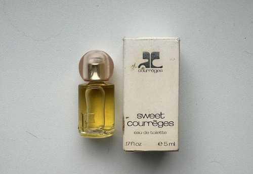 Sweet Courreges eau de toilette 5 мл винтаж