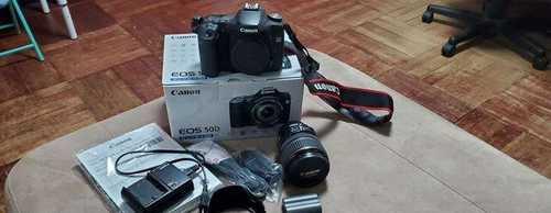 Фотоаппарат Canon 50d kit