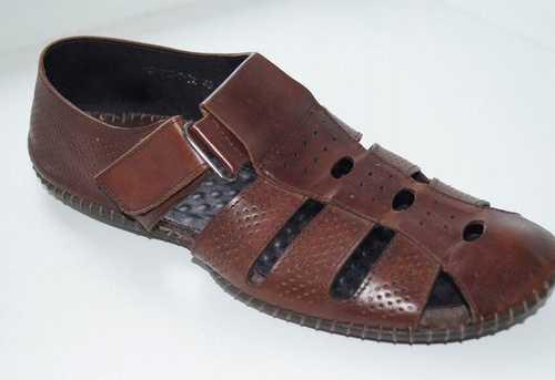 Летние кожаные мужские сандалии Cooper 45р-р