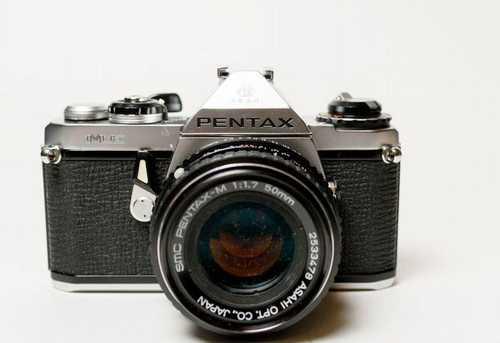 Pentax ME + Pentax-M 50/1.7 пленочный фотоаппарат