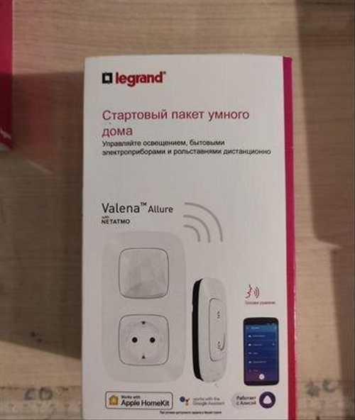 Стартовый пакет умного дома Legrand