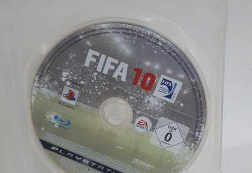 Диск ps3 fifa 10 (17118/12) Б