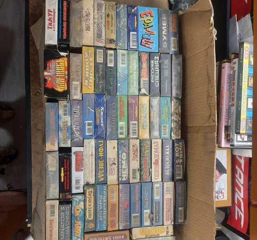 Видеокассеты vhs разные